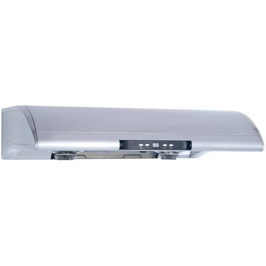 NUTONE 30" Stainless Steel Under Cabinet Range Hood with Twin Fans ...