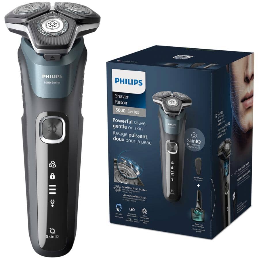 PHILIPS Series 5000 Wet & Dry Shaver with Quick Clean Pod | Home Hardware