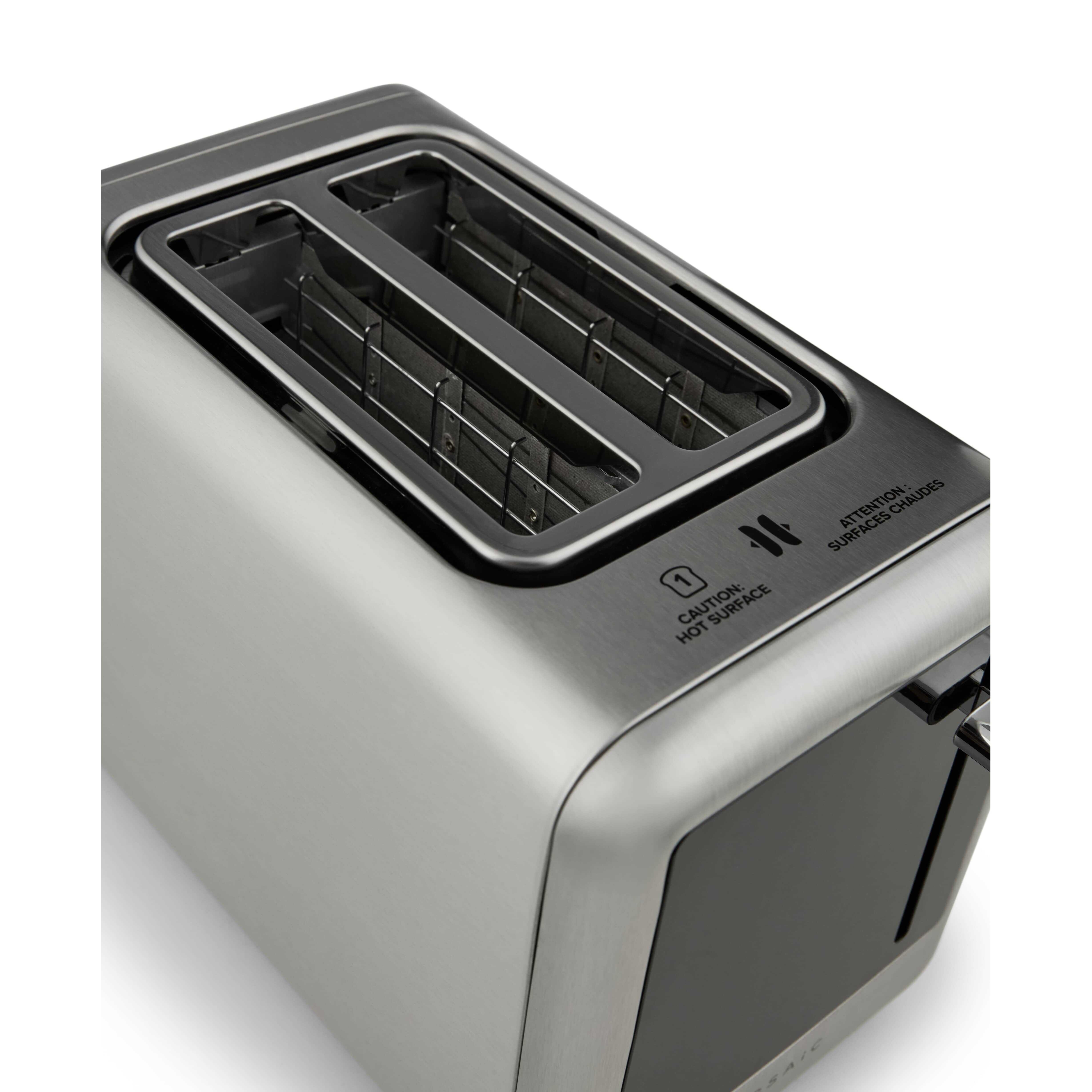 MOSAIC Deluxe 2-Slice Digital Touch Screen Toaster | Home Hardware