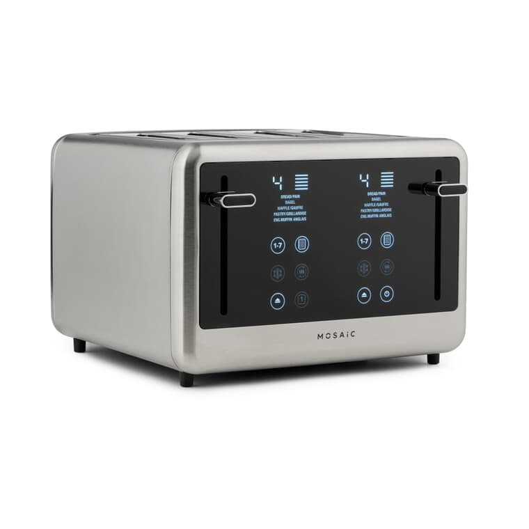 MOSAIC Deluxe 4-Slice Digital Touch Screen Toaster | Home Hardware MOSAIC Deluxe 4-Slice Digital Touch Screen Toaster | Home Hardware