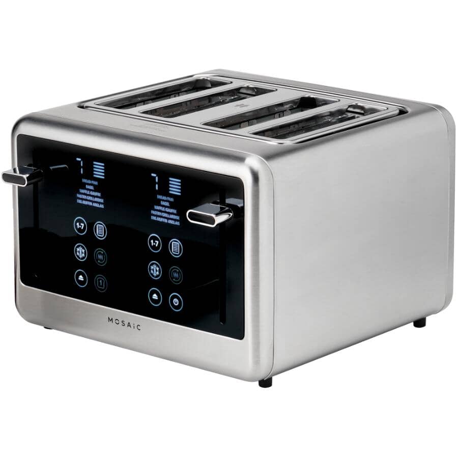 MOSAIC Deluxe 4-Slice Digital Touch Screen Toaster | Home Hardware