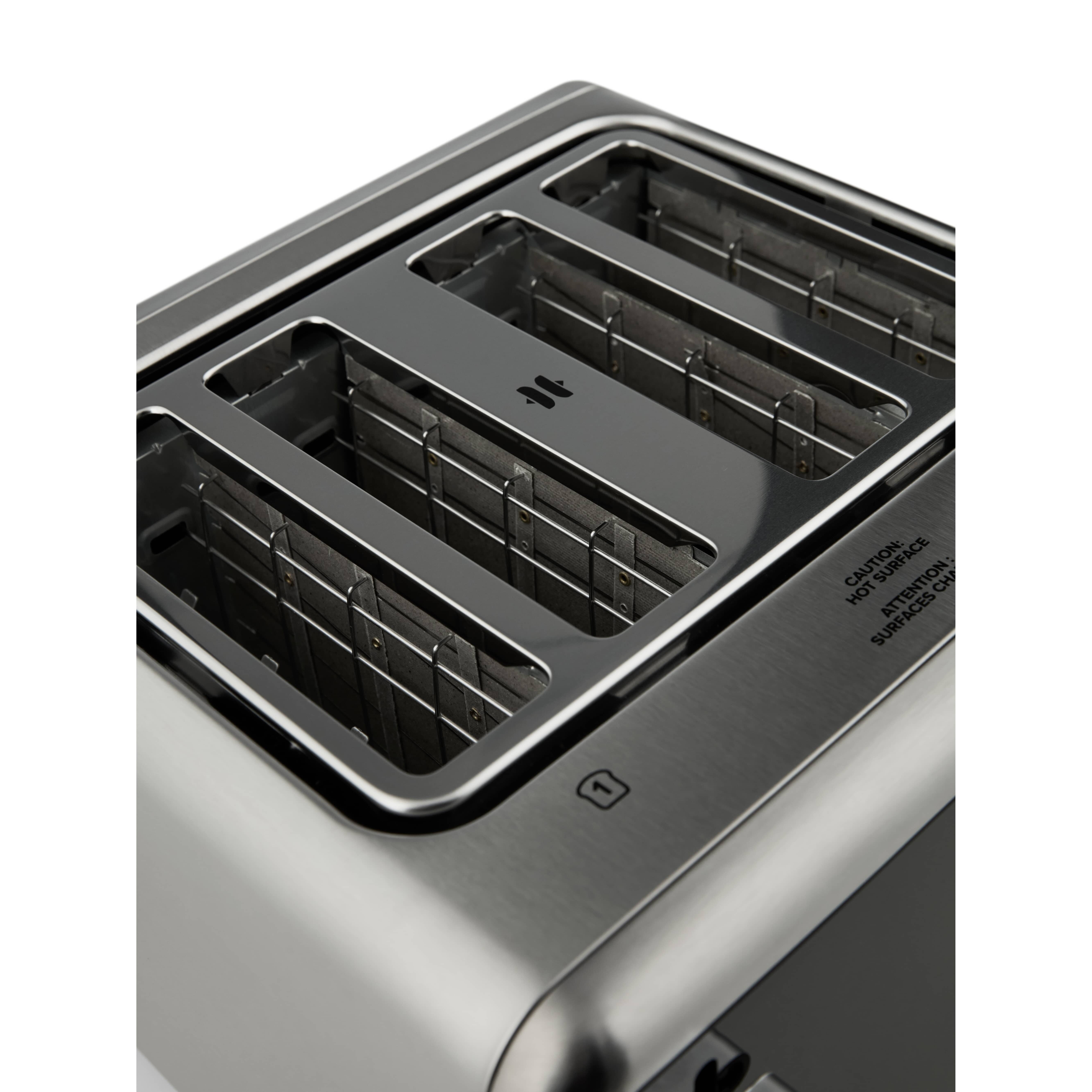 MOSAIC Deluxe 4-Slice Digital Touch Screen Toaster | Home Hardware