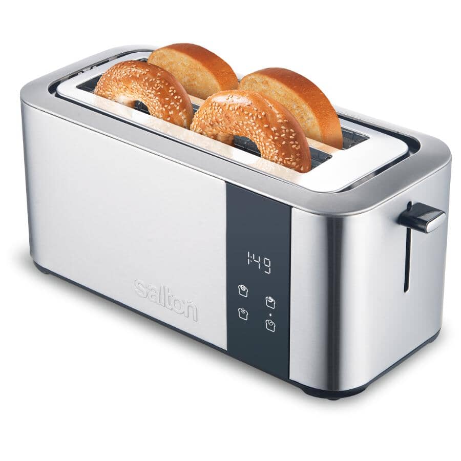 SALTON 4-Slice Long Slot Toaster | Home Hardware