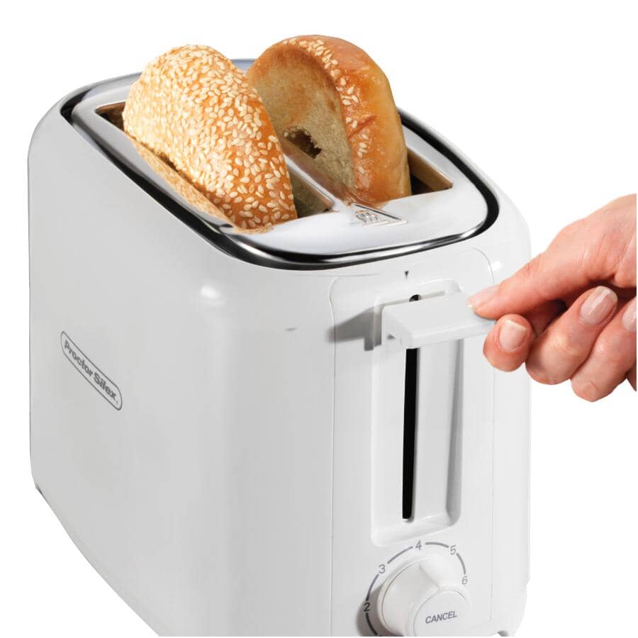 PROCTOR SILEX 2-Slice Coolwall Toaster with Extra Wide Slots | Home ...