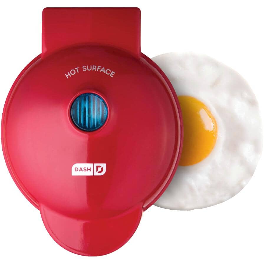DASH Mini Maker Griddle - Red | Home Hardware
