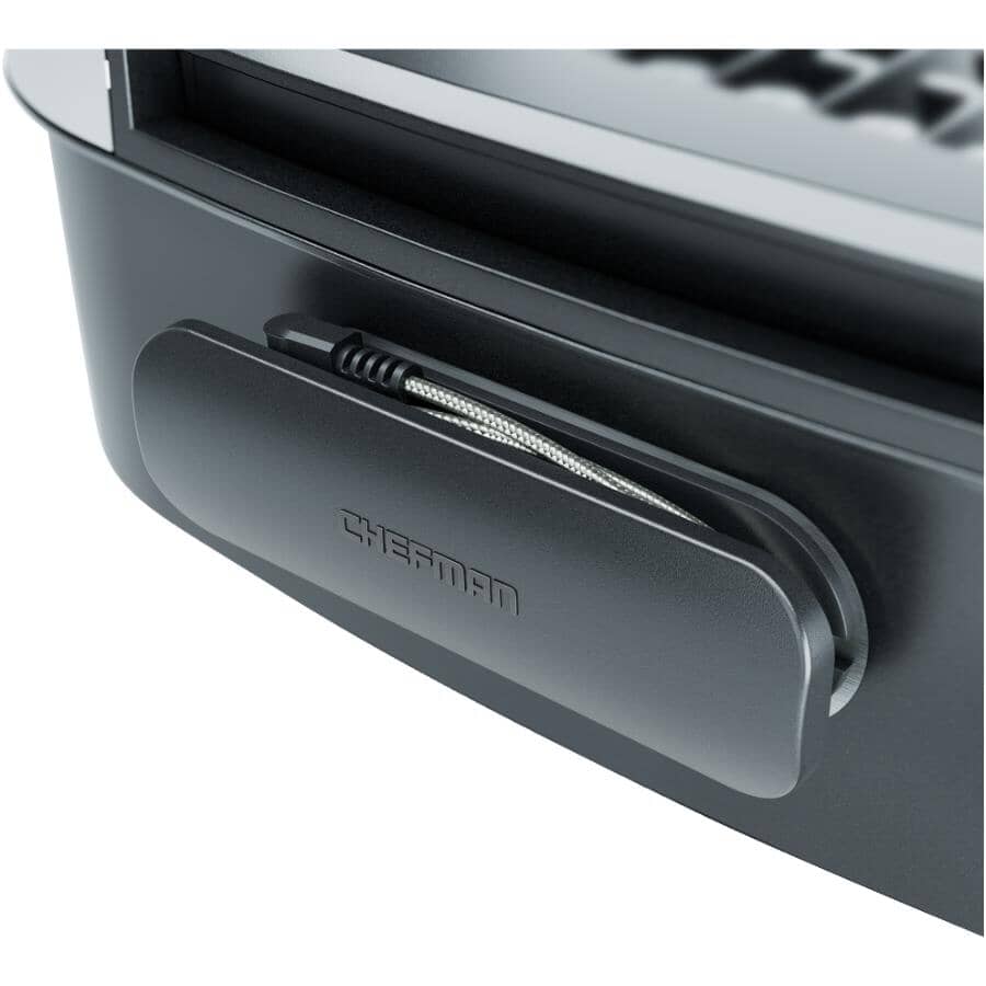 CHEFMAN AccuGrill Smokeless Indoor Grill with Temperature Probe | Home ...