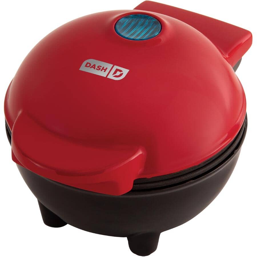 DASH Mini Waffle Bowl Maker - Red | Home Hardware