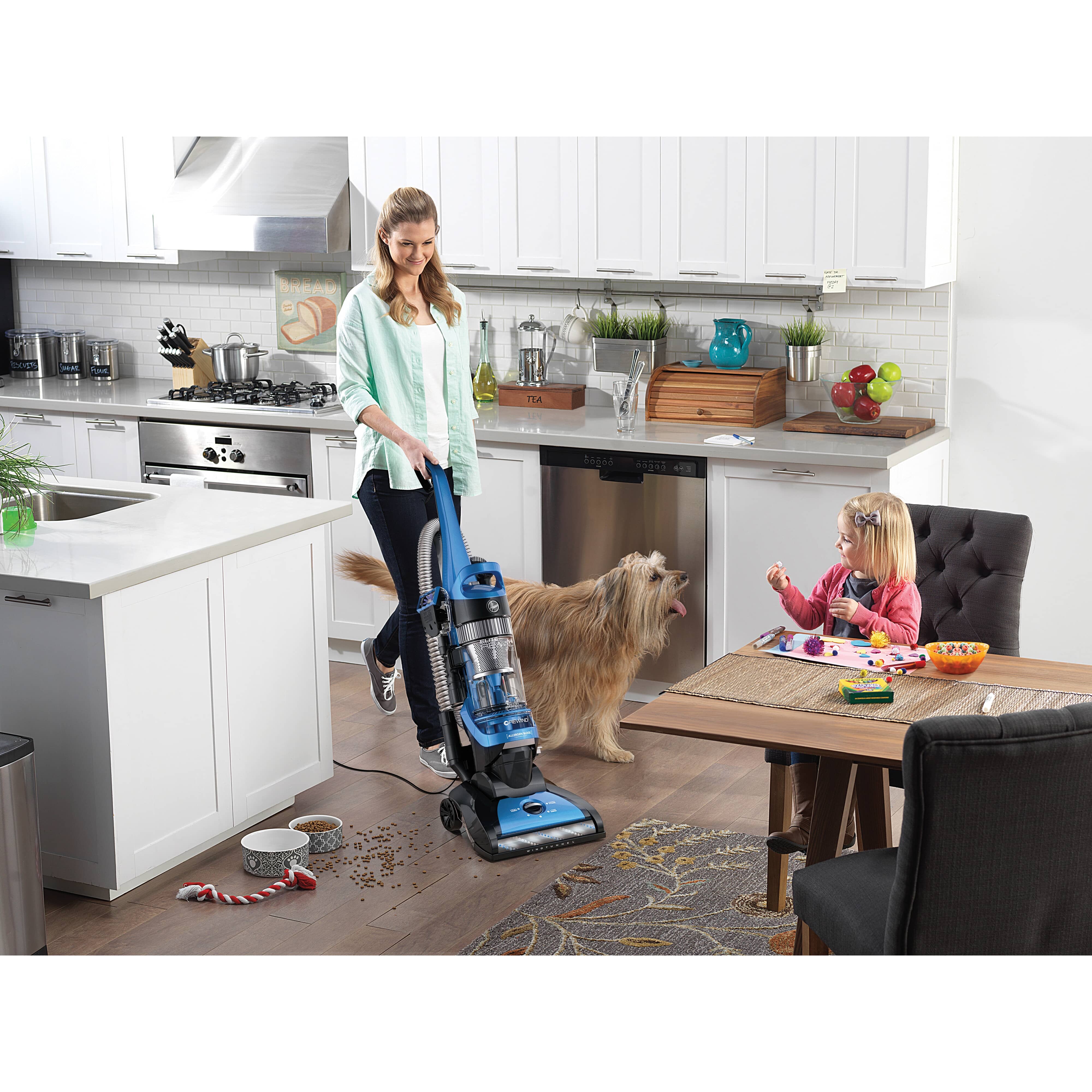 HOOVER Elite Rewind Plus Multi-Surface Upright Vacuum Cleaner | Home ...
