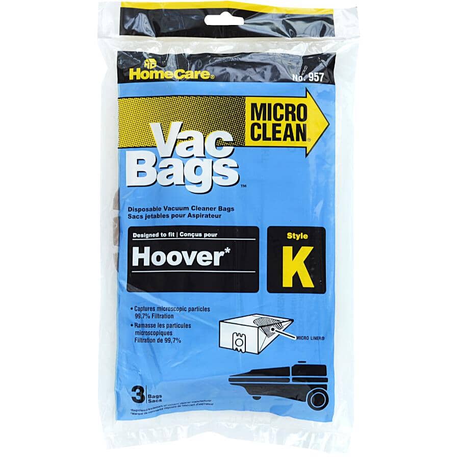 HOME CARE Style K Hoover Vacuum Cleaner Bag | Home Hardware