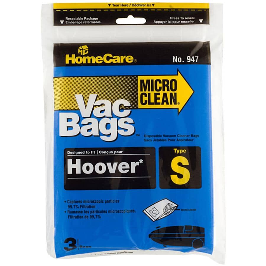HOOVER Type S Hoover Canister Vacuum Cleaner Bag | Home Hardware