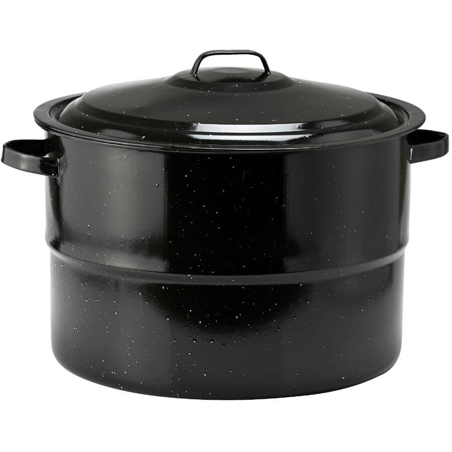 KITCHEN VALUE 8 Jar Enamel Canner | Home Hardware