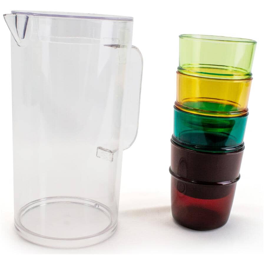 SULLY INNOVATIONS Pitcher + 4 Cups Beverage Set | Home Hardware