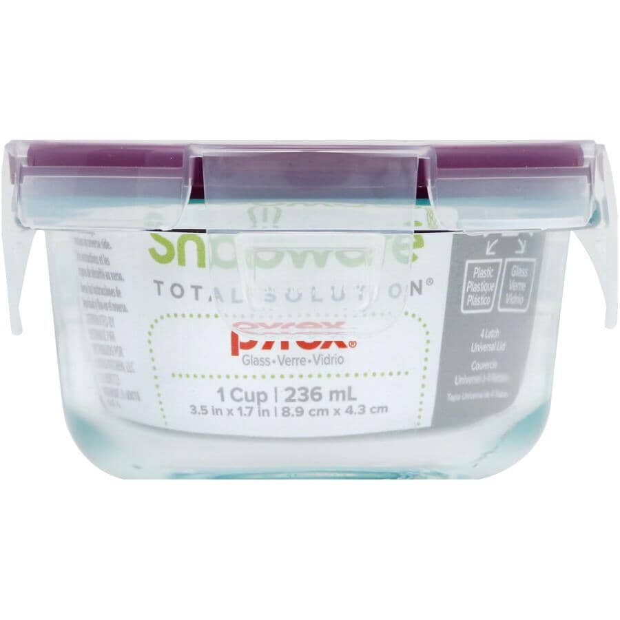 SNAPWARE Round Glass Storage Dish with Locking Lid | Home Hardware