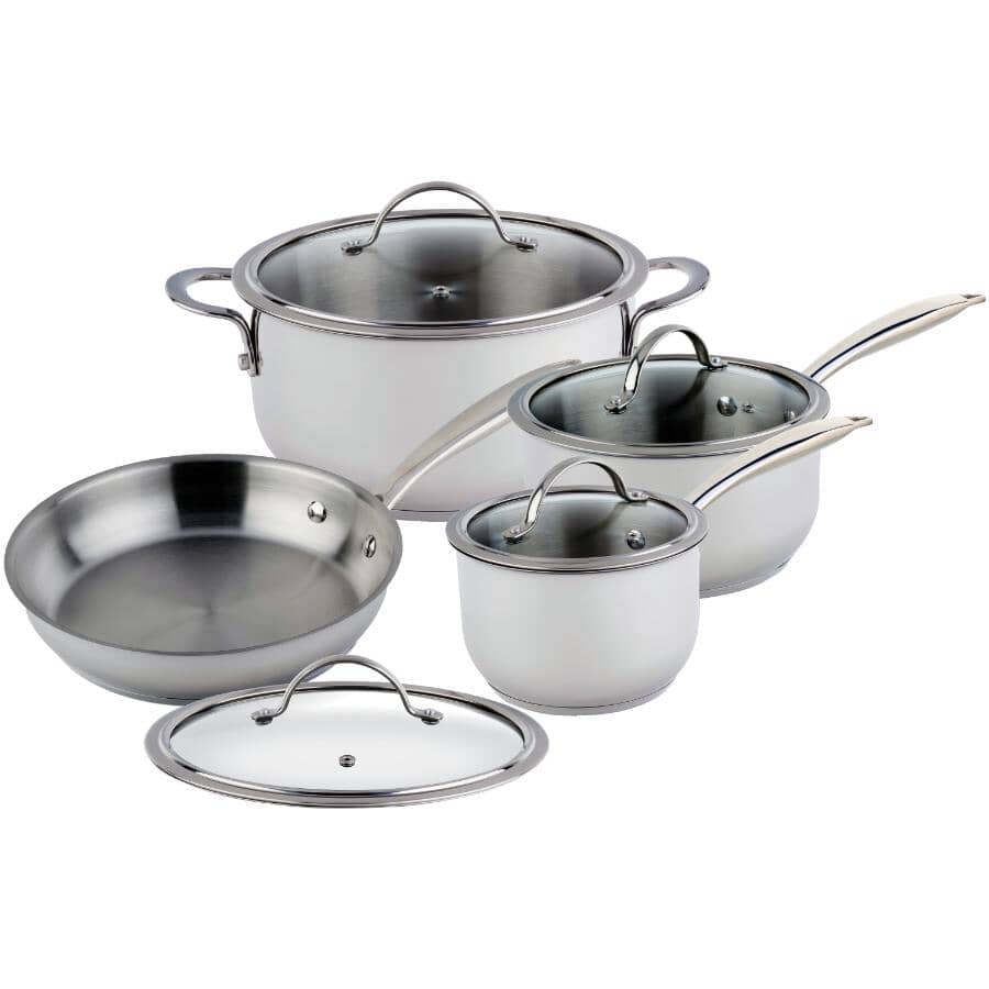 MOSAIC Stainless Steel Cookware Set with Lids | Home Hardware