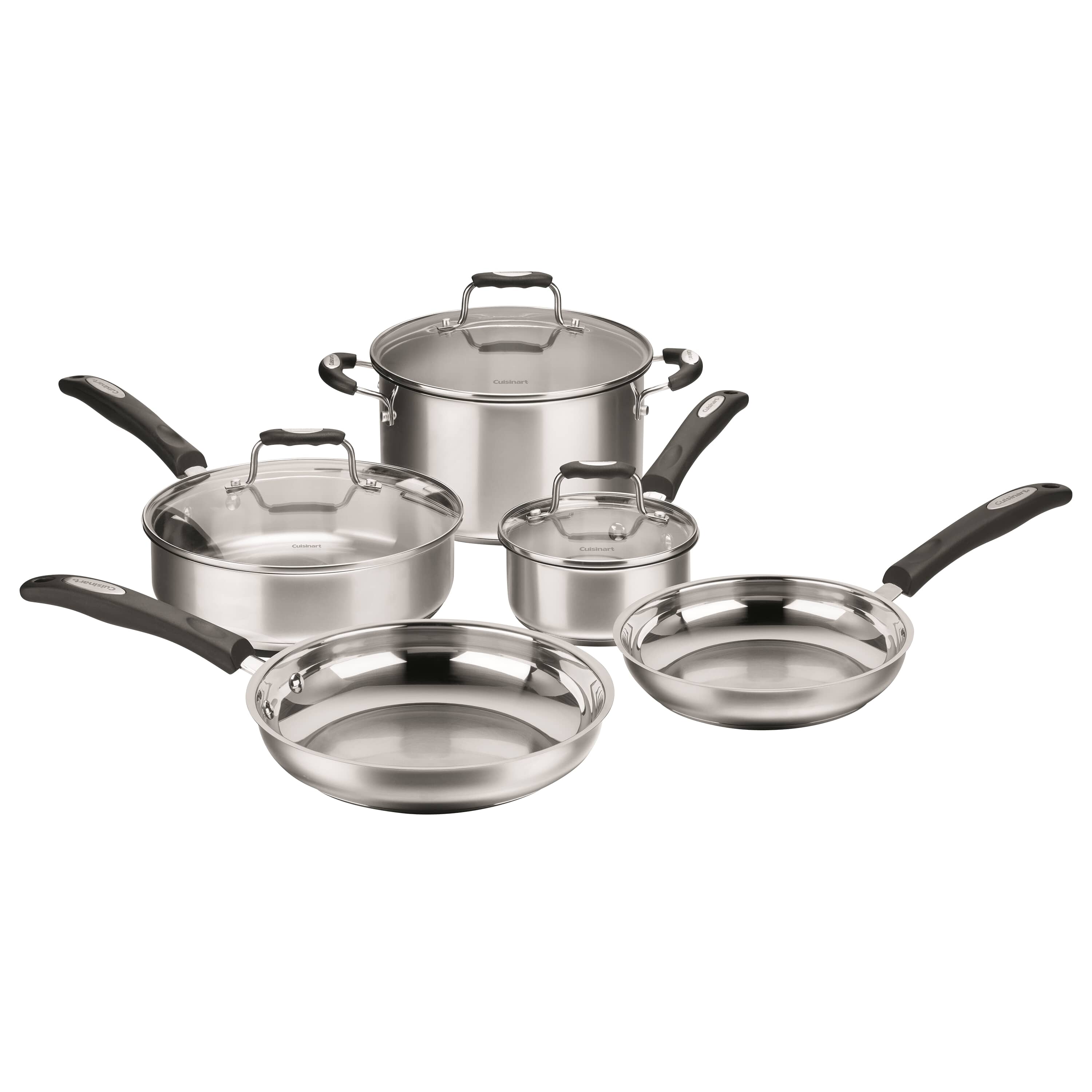 CUISINART Stainless Steel Cookware Set with Lids | Home Hardware
