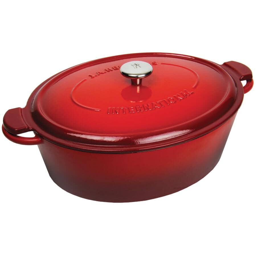 HENCKELS Cast Iron Oval Dutch Oven | Home Hardware