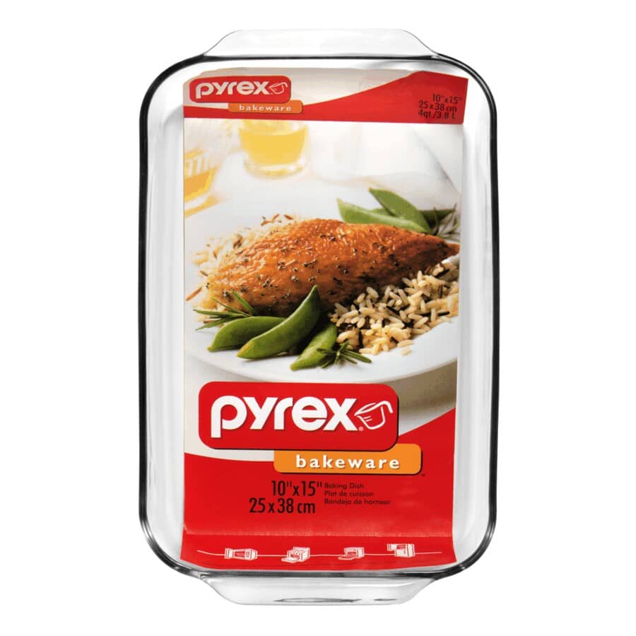 PYREX Oblong Glass Baking Dish - 4 Qt | Home Hardware