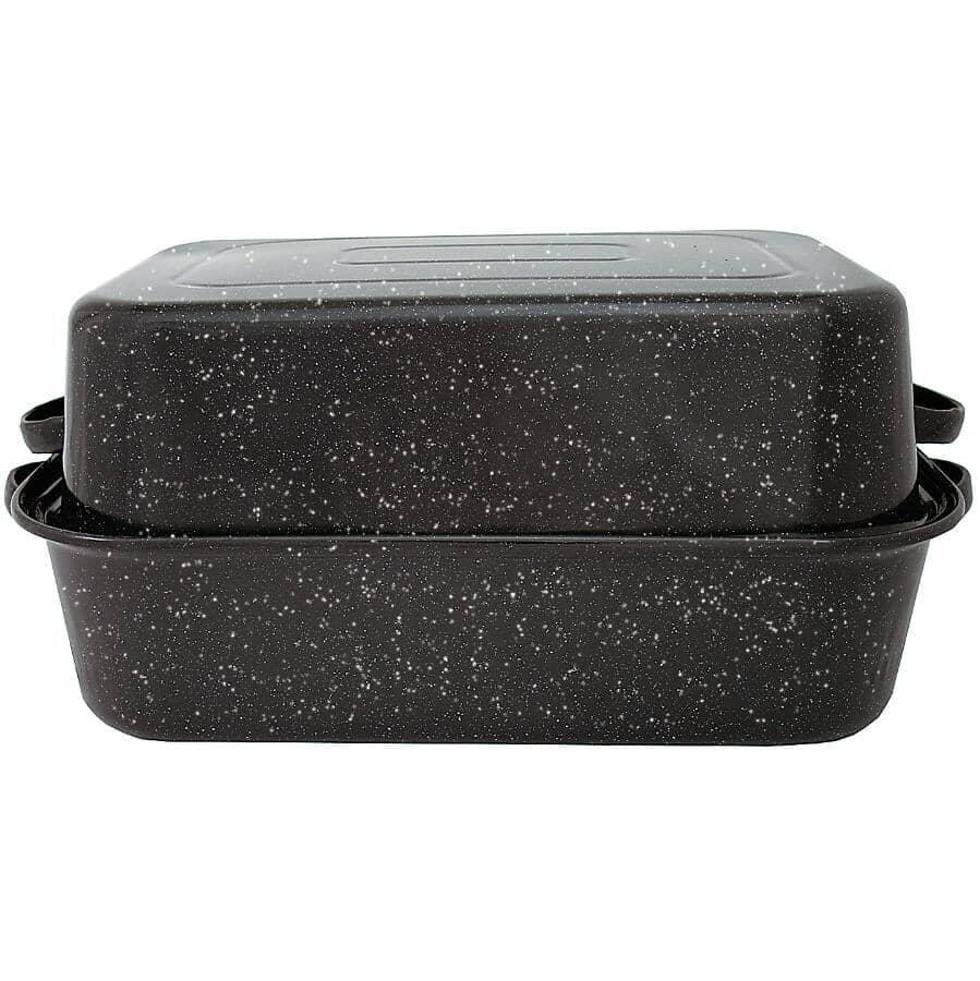 GRANITE WARE Rectangular Roasting Pan with Lid | Home Hardware