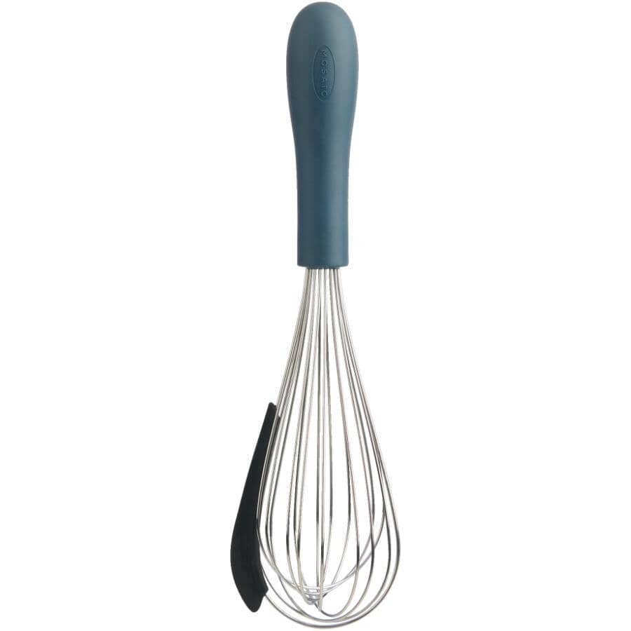 MOSAIC Silicone Whisk with Scraper - 12" | Home Hardware