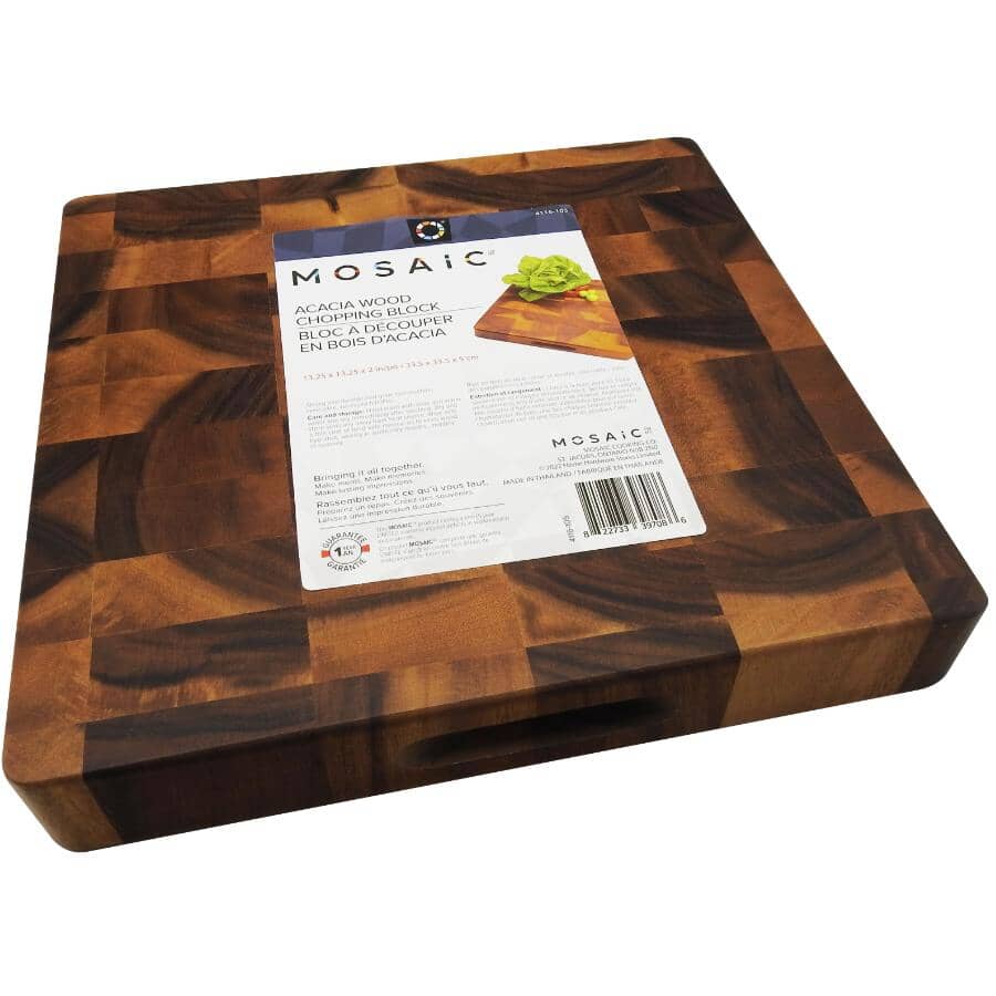 MOSAIC Acacia Wood Reversible Chopping Block | Home Hardware