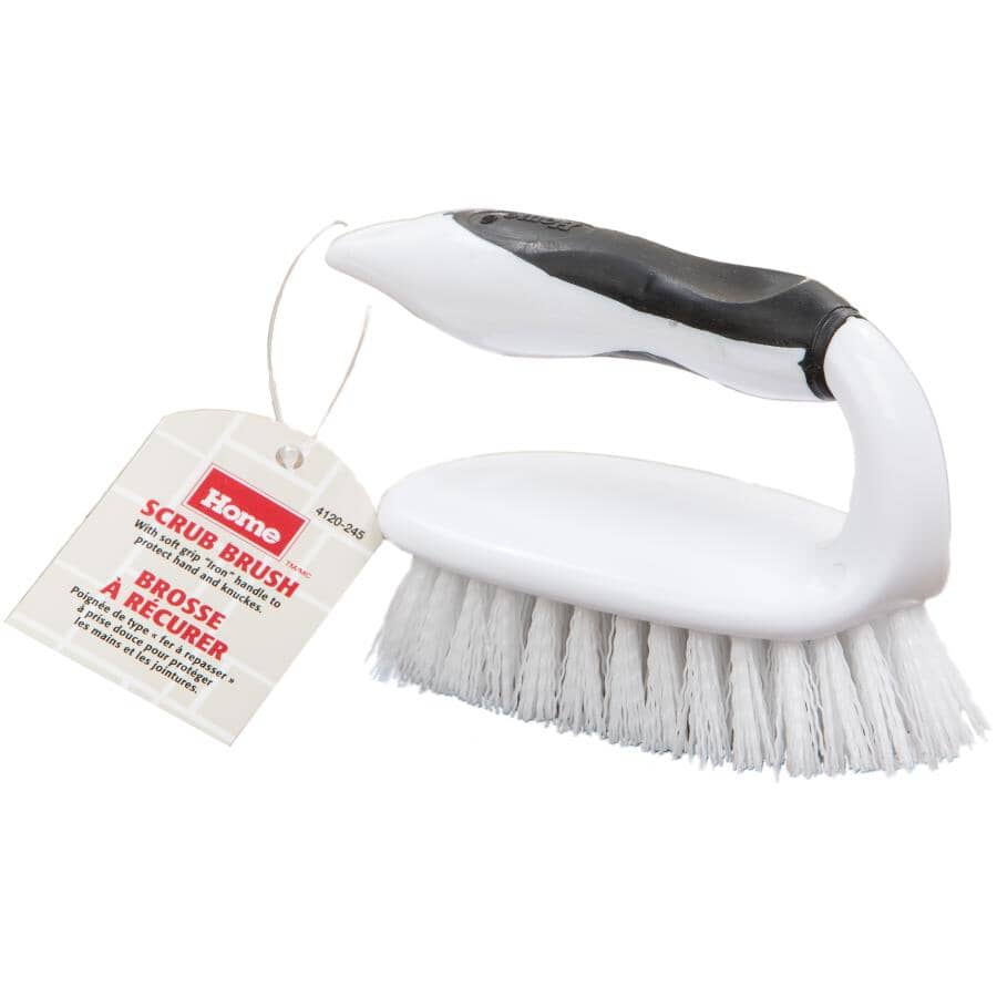 HOME Soft Grip Iron Scrub Brush | Home Hardware