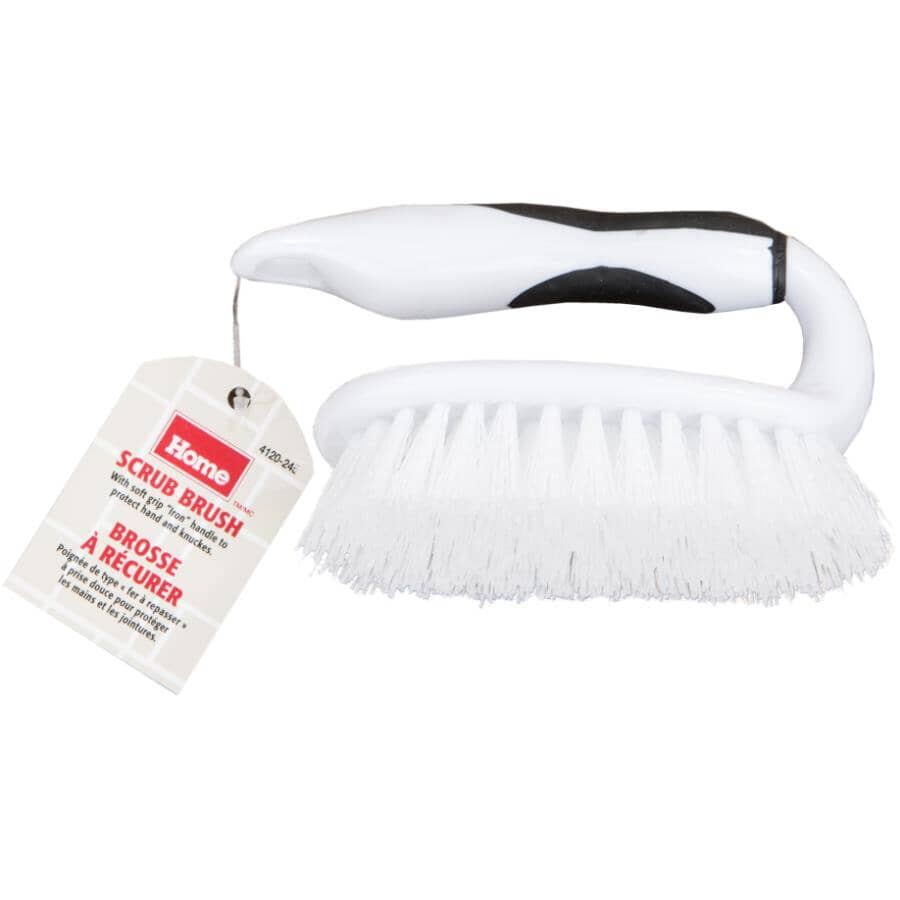 HOME Soft Grip Iron Scrub Brush | Home Hardware