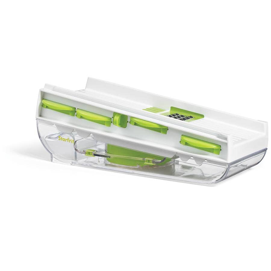 STARFRIT Mandoline Slicer with Lid & 5 Blades | Home Hardware