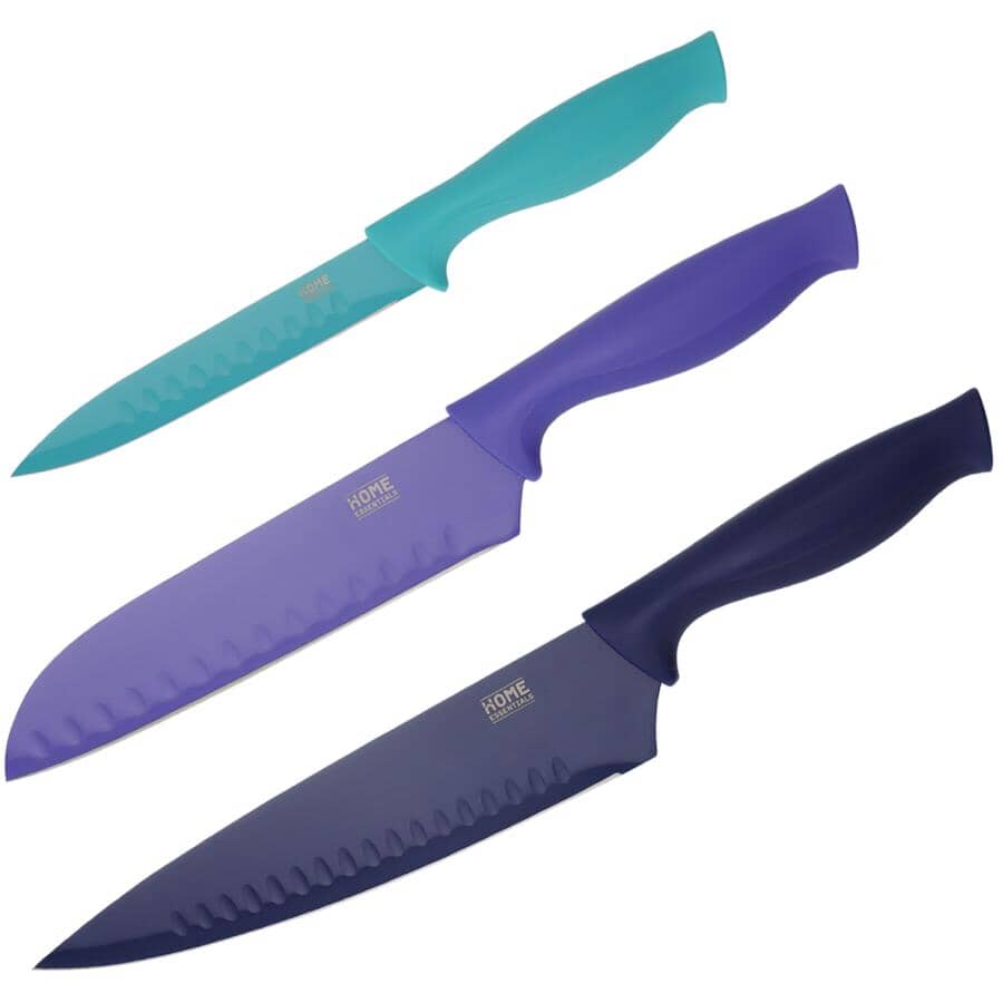HOME ESSENTIALS Kitchen Knife Set with Sheath | Home Hardware