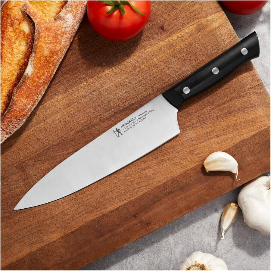 HENCKELS Everedge Dynamic Kitchen Knife Set with Hardwood Block | Home ...