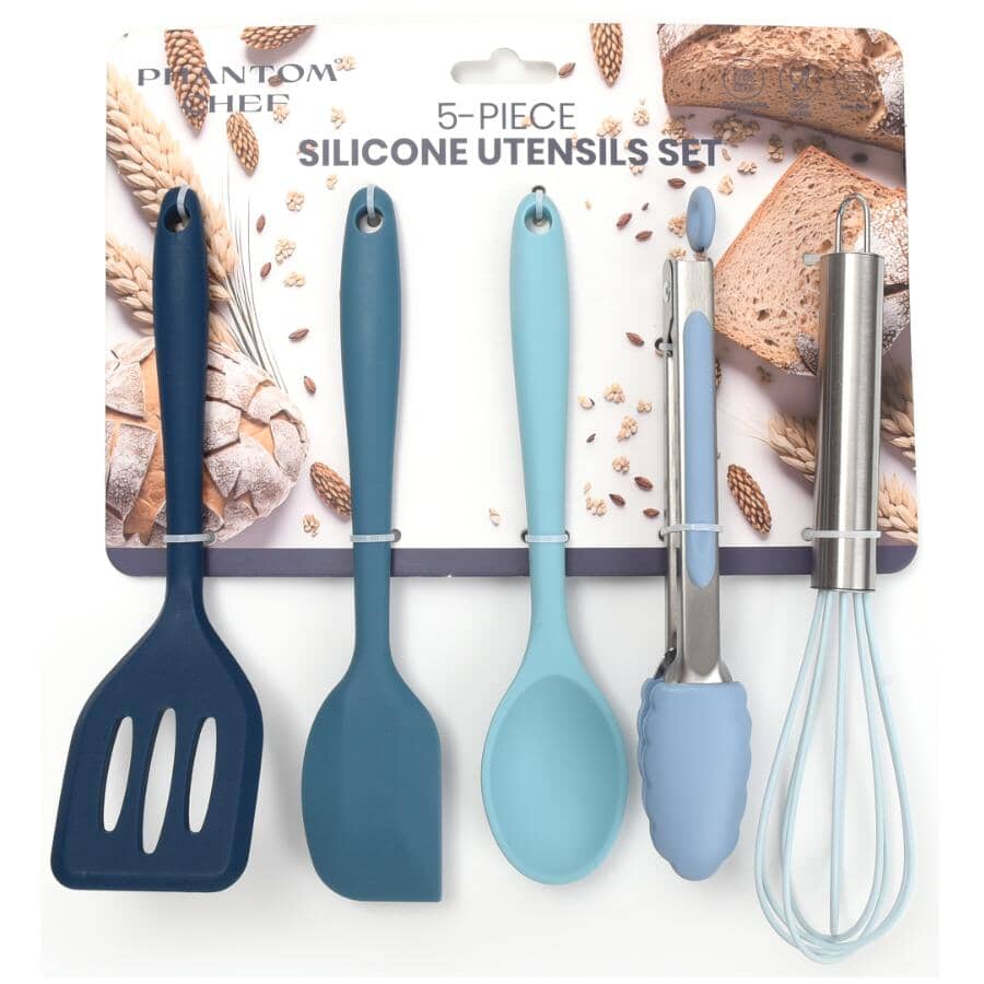 PHANTOM CHEF Mini Silicone Utensil Set | Home Hardware