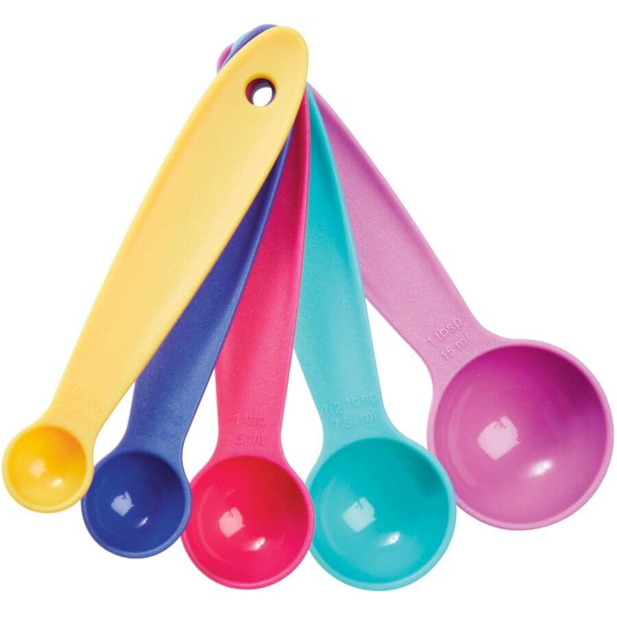 HOME ESSENTIALS Plastic Measuring Spoon Set | Home Hardware
