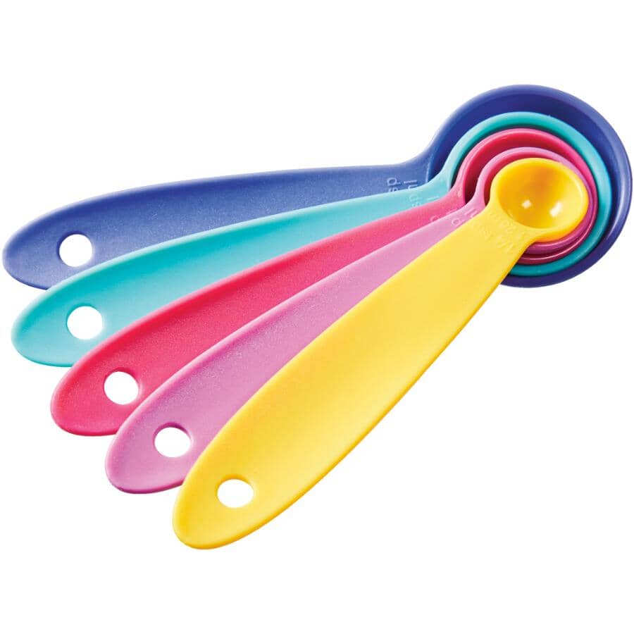 HOME ESSENTIALS Plastic Measuring Spoon Set | Home Hardware