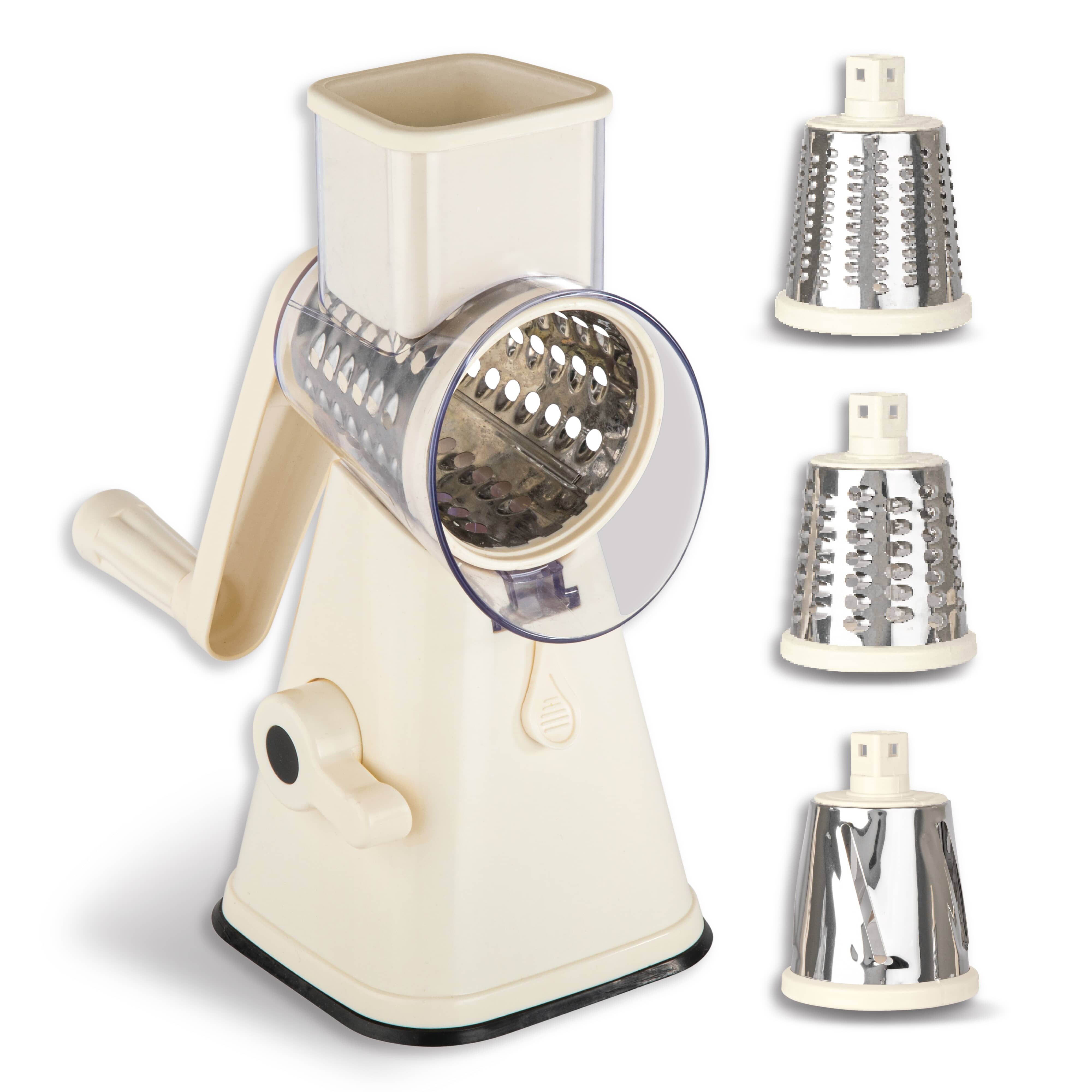 NUTRISLICER 3-in-1 Spinning/Rotating Mandoline and Countertop Food ...