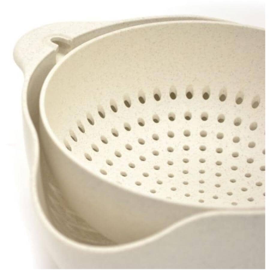 GOURMET ECO Small Plastic Colander & Bowl Set | Home Hardware