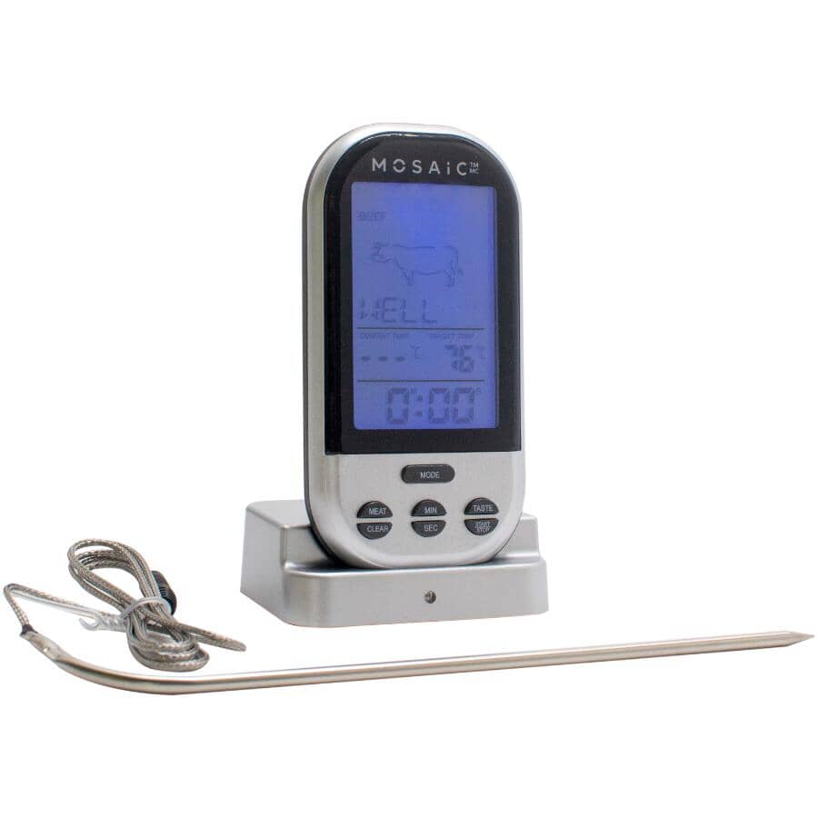 MOSAIC Wireless Digital Probe Meat Thermometer & Timer | Home Hardware