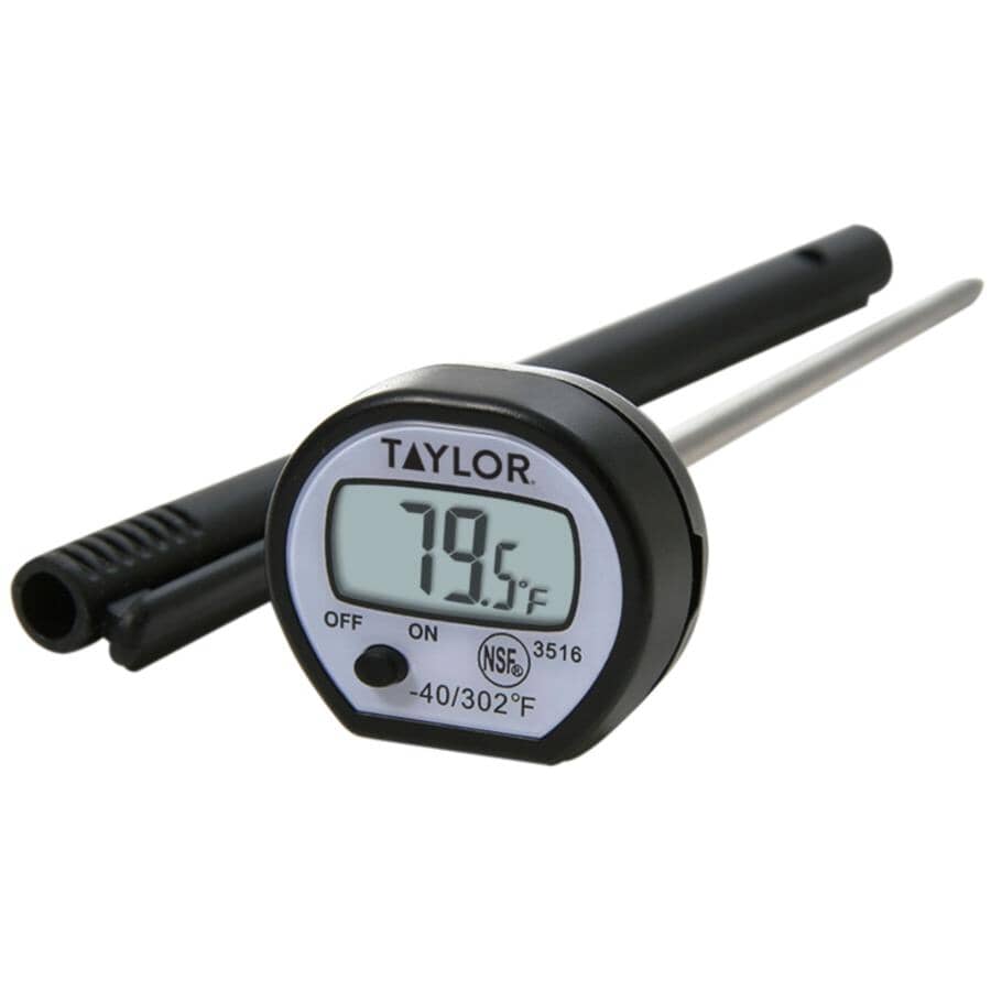 TAYLOR Digital Instant Read Probe Meat Thermometer | Home Hardware