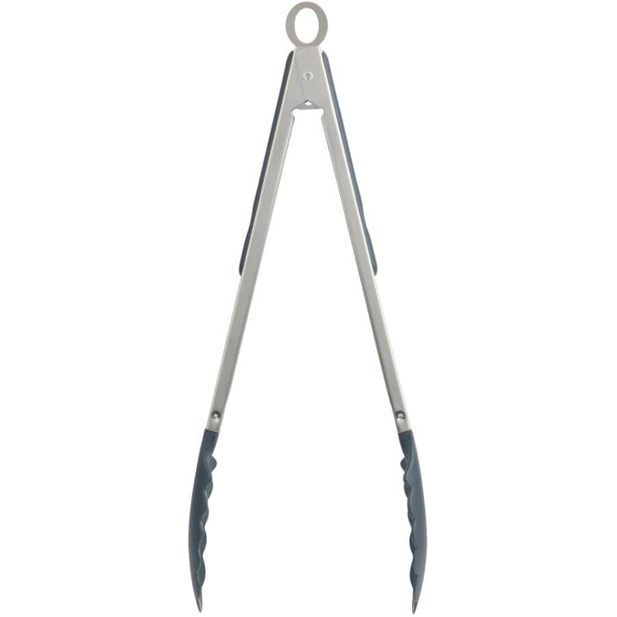 MOSAIC Nylon Locking Tongs - Grey, 12" | Home Hardware