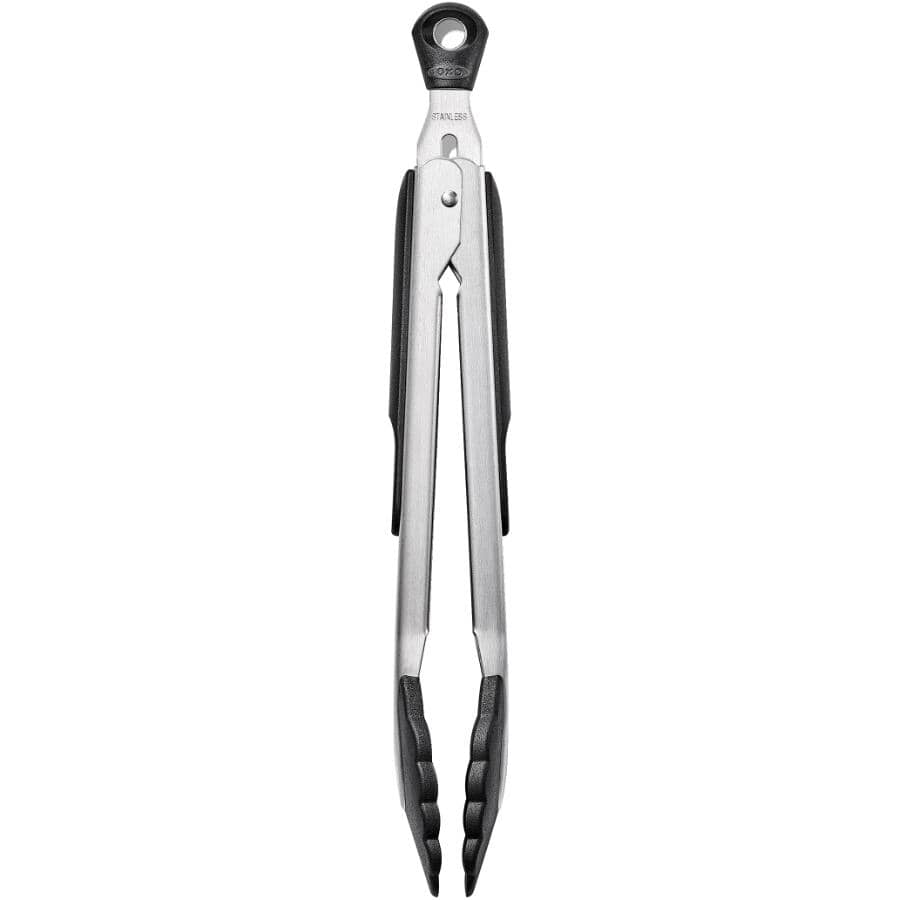 OXO Good Grips Nylon & Stainless Steel Locking Tongs | Home Hardware