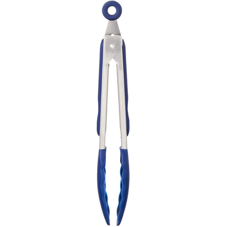 MOSAIC Stainless Steel & Silicone Locking Tongs | Home Hardware