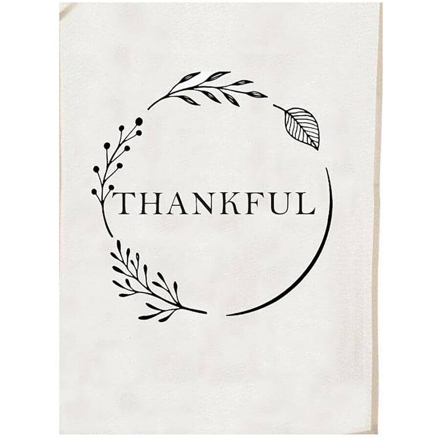 KOPPERS HOME Thankful Cotton Tea Towel | Home Hardware