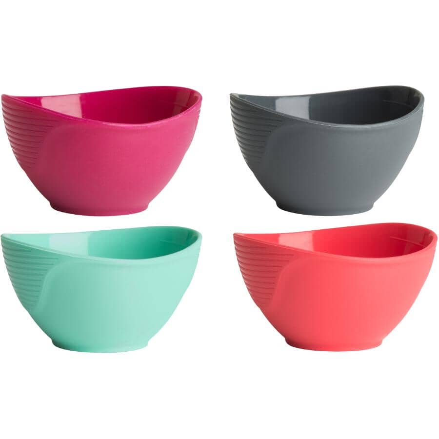 TRUDEAU Silicone Pinch Bowl Set - 4 Piece | Home Hardware
