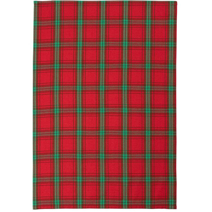 Large Plaid Cotton Tea Towel - 18" x 28" | Home Hardware