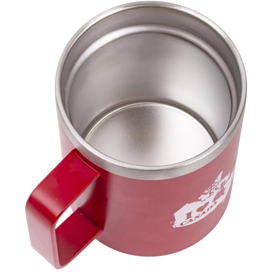 PURE Stainless Steel Canada Mug with Lid | Home Hardware