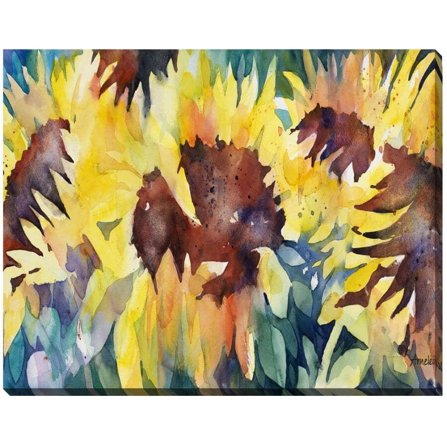 STREAMLINE ART 22" x 28" Row of Sun Wall Plaque | Home Hardware