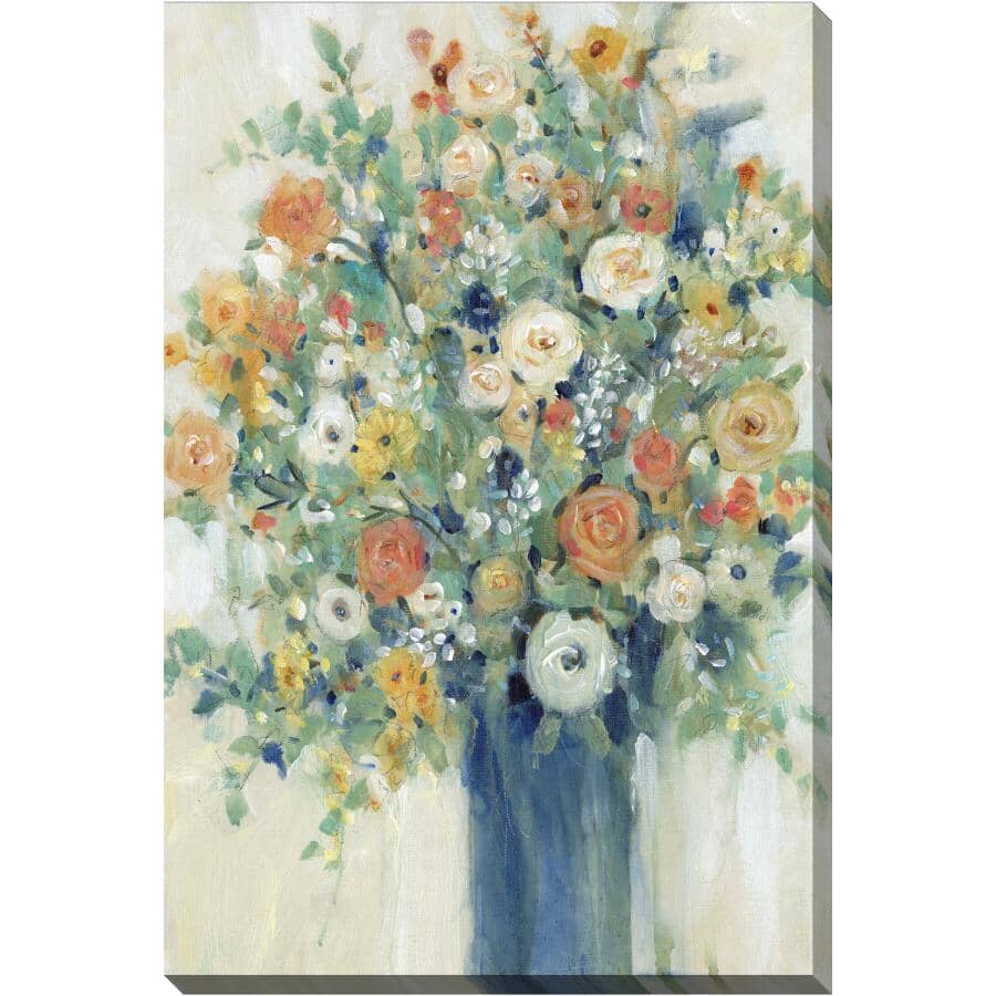 STREAMLINE ART 30" x 45" Vase of Spring Wall Plaque | Home Hardware