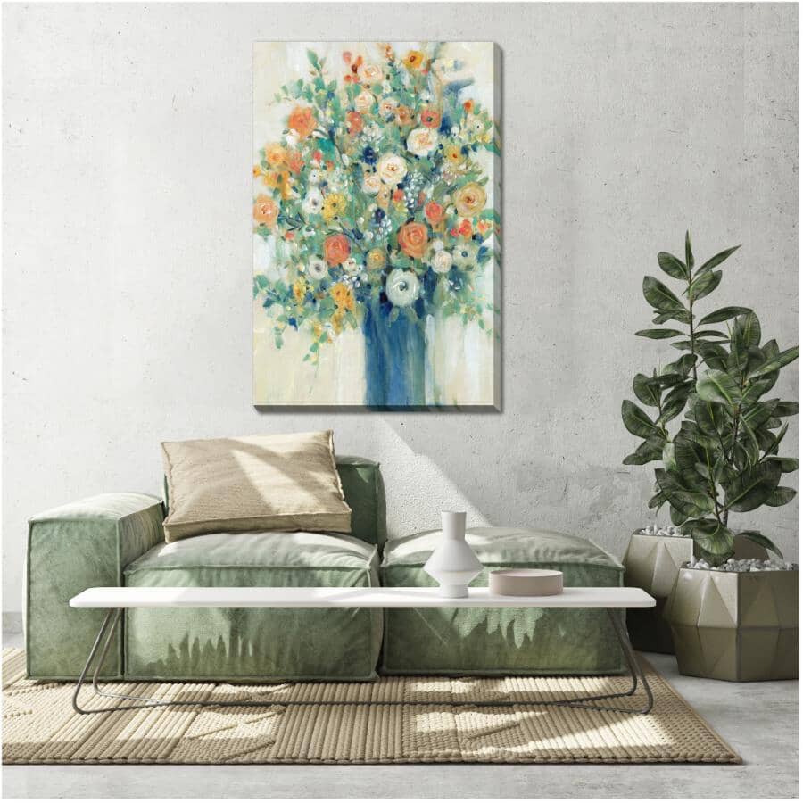 STREAMLINE ART 30" x 45" Vase of Spring Wall Plaque | Home Hardware