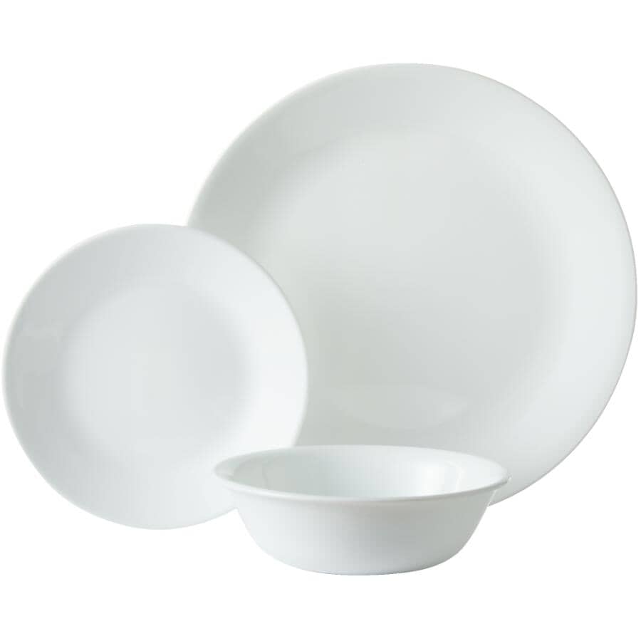 CORELLE 12 Piece Glass Dinnerware Set | Home Hardware