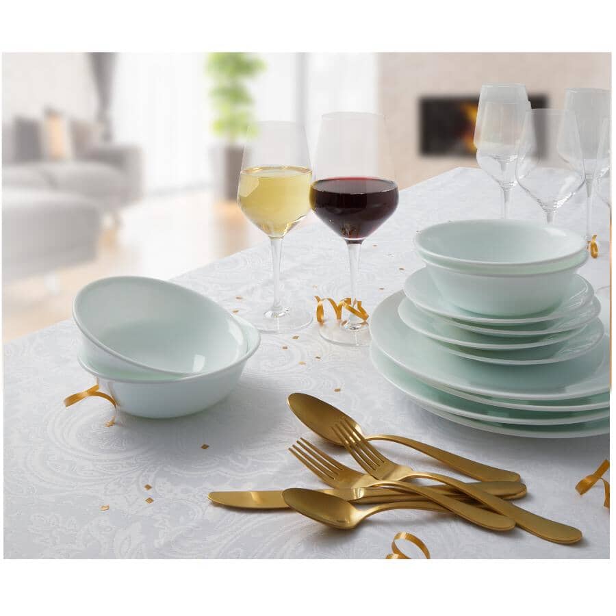 CORELLE 12 Piece Glass Dinnerware Set | Home Hardware