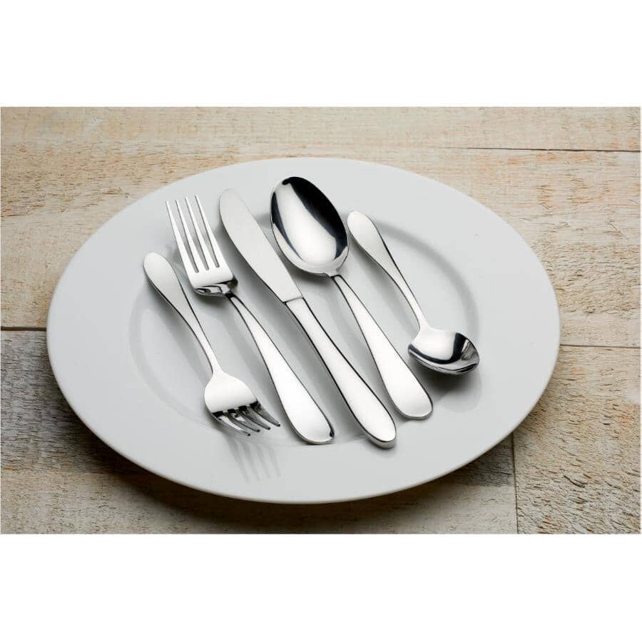 STYLEX 20 Piece Stainless Steel Grande Flatware Set | Home Hardware