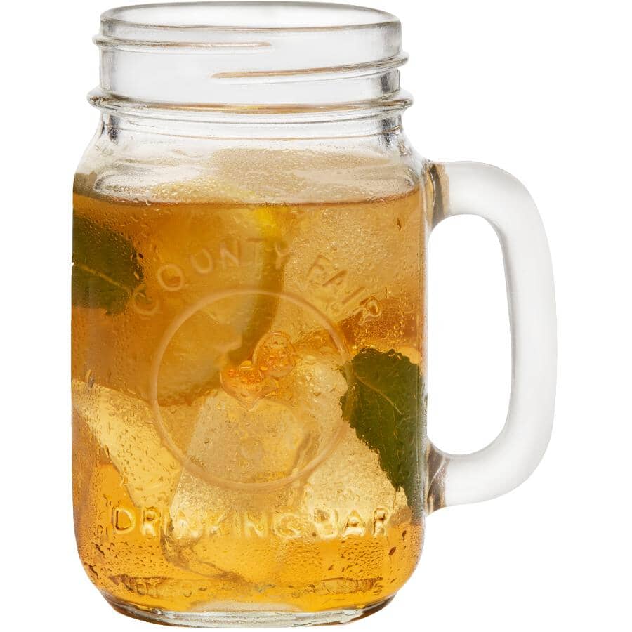 LIBBEY County Fair Glass Drinking Jar | Home Hardware